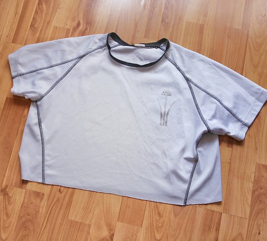 Adidas crop sportska majica