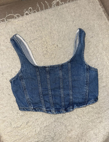 Teksas crop top