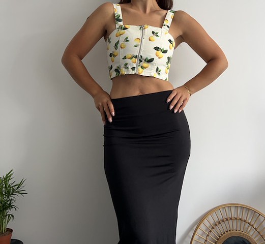 Amalfi top/ sa limunima