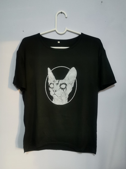 Sphynx crna majica M