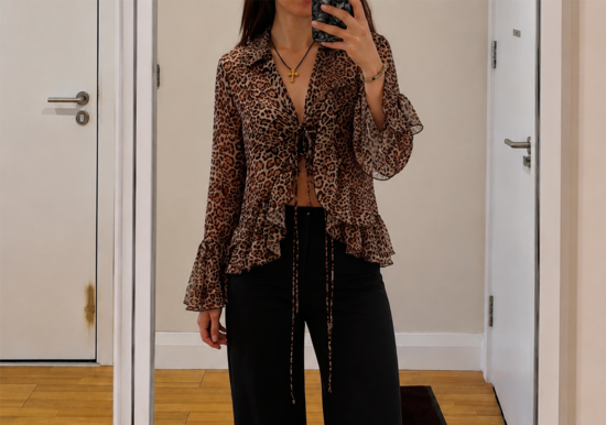 Zara kosulja i Zara siroke pantalone