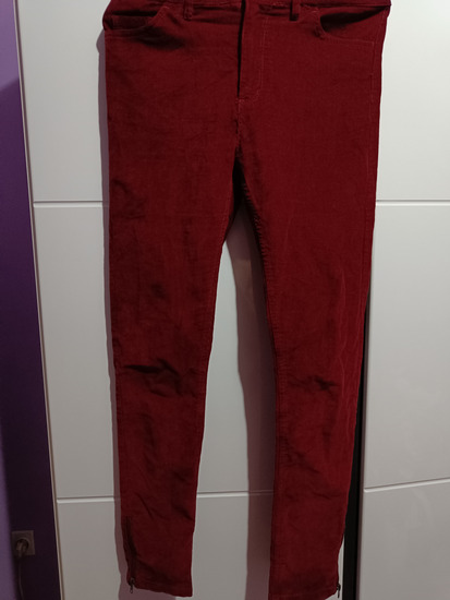 Bordo nenosene somot pantalone