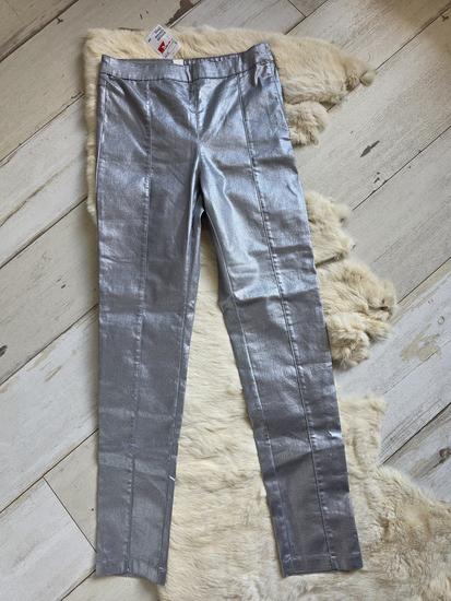 H&M nove srebrne pantalone 38/40