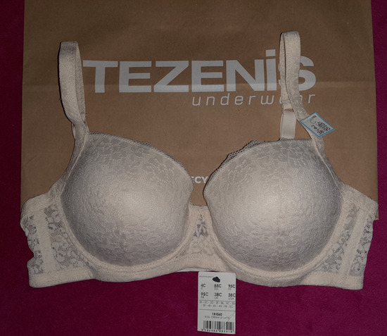 Tezenis nude cipka brus 85C NOVO!%