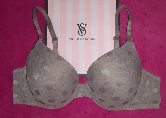 VS PINK svetlo braon til,tufne push up 85B%