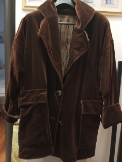 NOVITET vintage Jakna od pliša 2-3 XL
