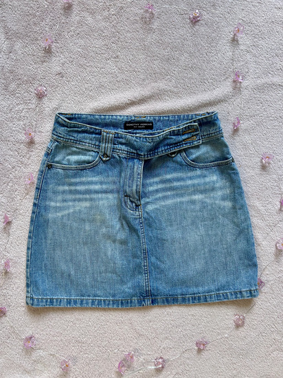 Dorothy Perkins teksas mini suknja, S