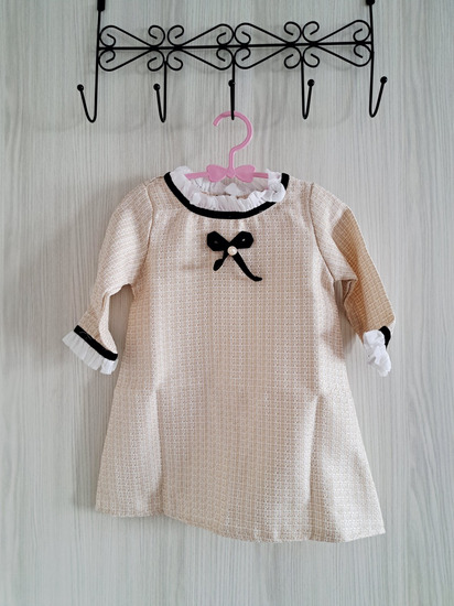 Elegantna haljinica za bebe devojcice 9-12m NOVO