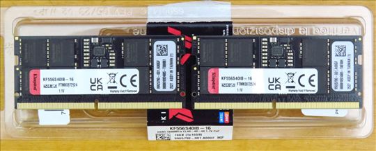 NOV KINGSTON Fury Impact 16GB / 32GB DDR5 SO-DIMM