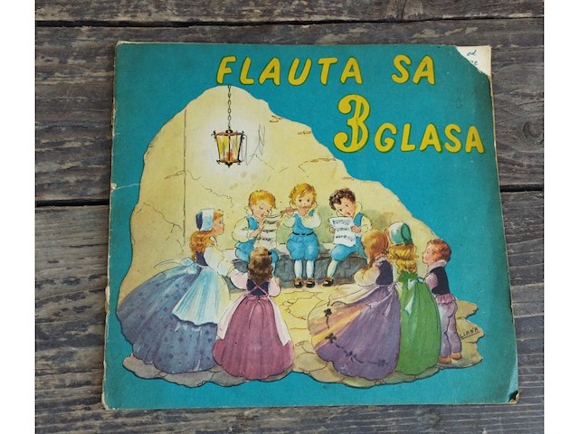 SLIKOVNICA FLAUTA SA 3 GLASA