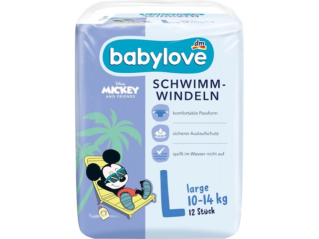 Pelene za kupanje/ plivanje 10-14kg NOVO