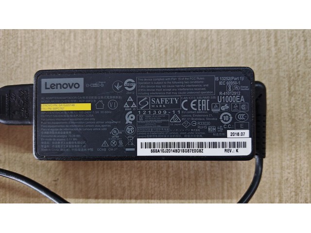 Lenovo 20V 3.25A 65W, kocka ADP-65FD B