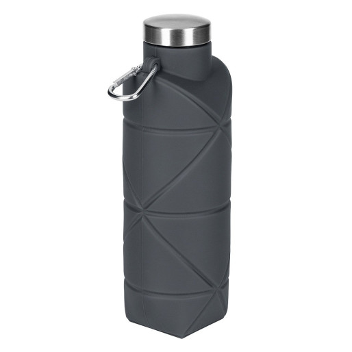 ADLER, SKLOPIVA BOCA ZA VODU, 700 ML, TAMNO SIVA