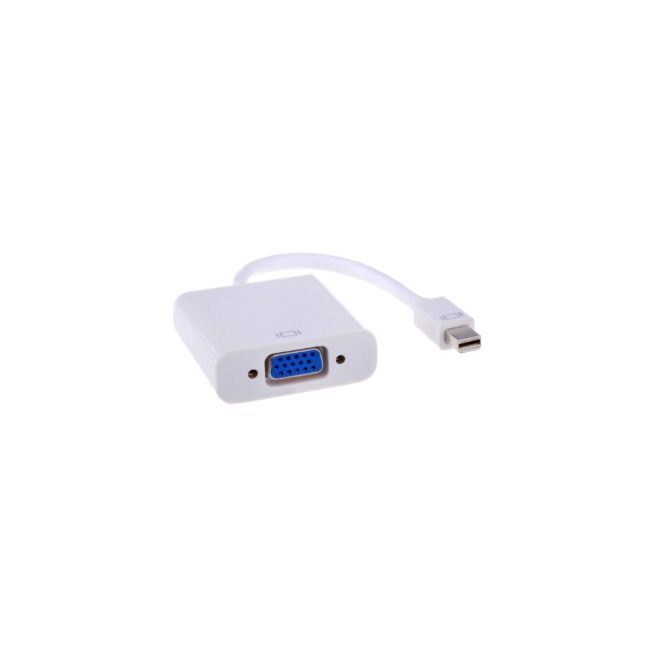 E-GREEN Adapter Mini DisplayPort (M) - VGA D-sub (F) crni