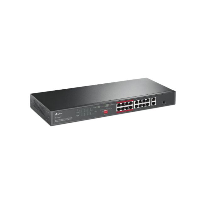 TP-LINK TL-SL1218P POE 16 PORTA 10/100MBS + 2GIG LAN