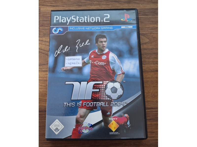 TIF This is Football 2004 PS2