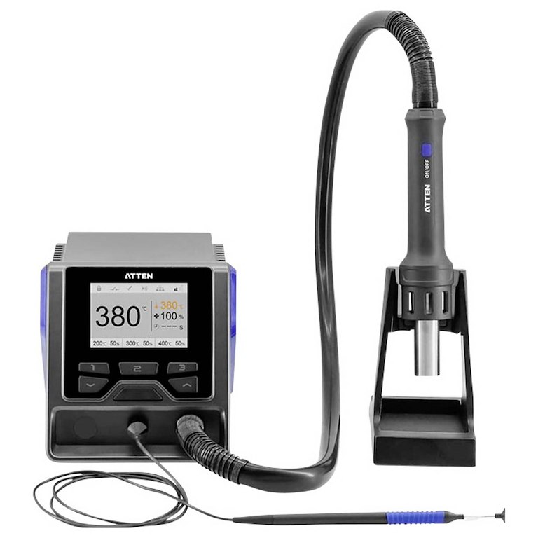 Atten GT-1028 digitalna duvaljka, 1330W, 100-500°C