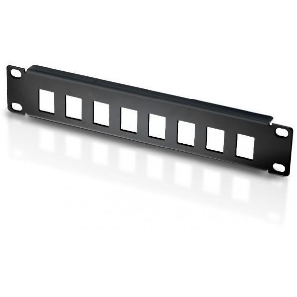 EXELINK PATCH PANEL 10IN 1U 8 PORTNI BEZ MODULA