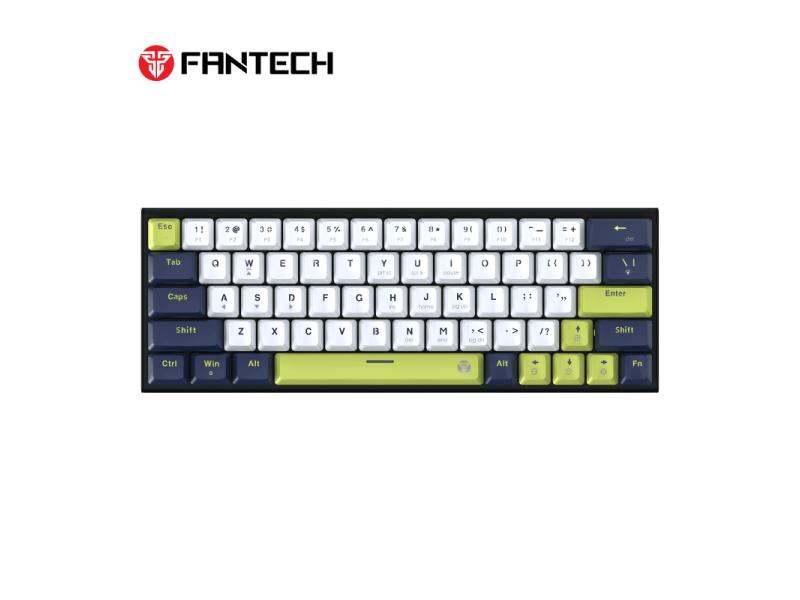 FANTECH TASTATURA MEHANICKA GAMING MK874V2 RGB ATOM 63 MORI PLAVA (ROSIE SWITCH)
