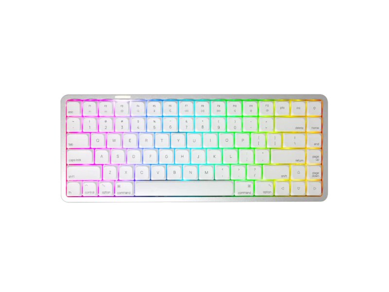 AIKO AIR 01 LOW PROFILE CLOUD WHITE – MECHANICAL GAMING KEYBOARD