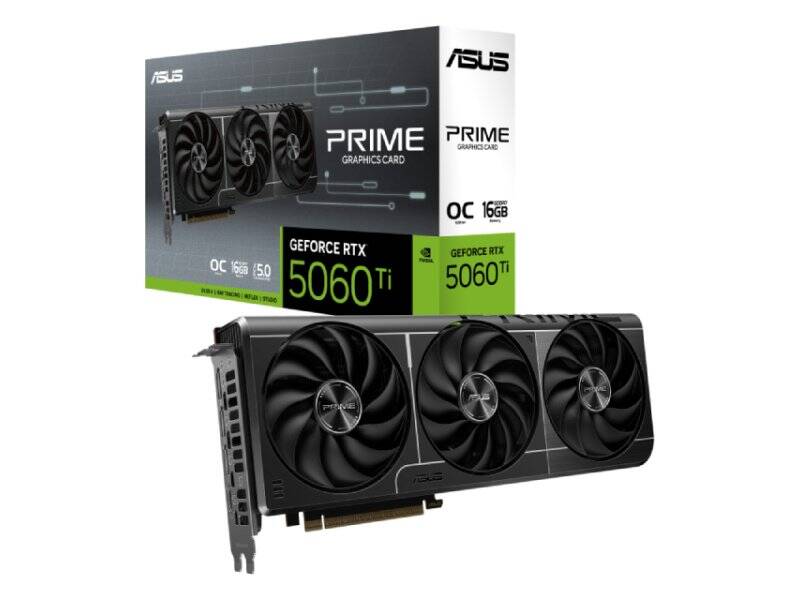 ASUS NVIDIA GEFORCE RTX 5060 TI 16GB PRIME-RTX5060TI-016G GRAFIČKA KARTA