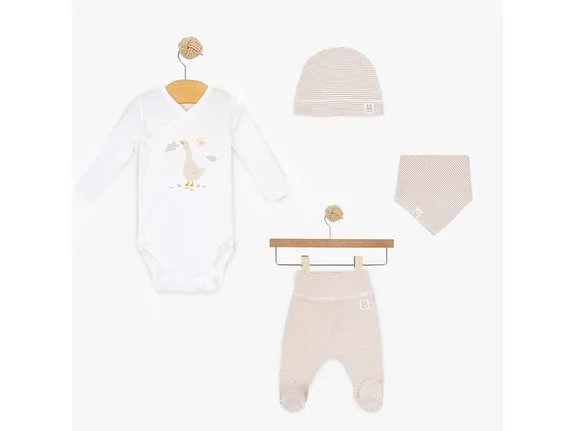 Just Kiddin Benkica za bebe Tiny Friends Jz25-Us4Da07 organski pamuk 56