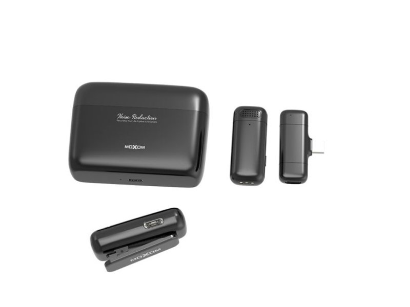 MOXOM MIKROFONI BLUETOOTH MX-AX64 TYPE-C CRNI