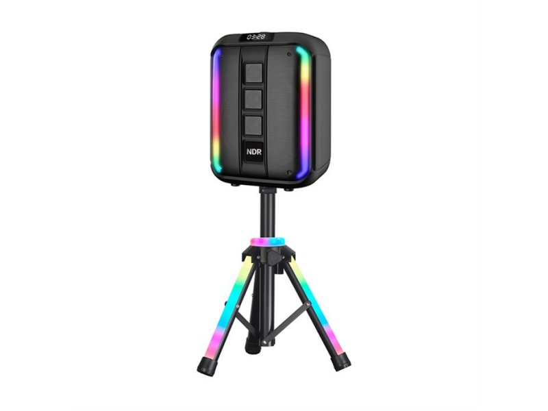 MS MOBILE NDR-102A 40W 12” BLUETOOTH ZVUČNIK SA MIKROFONOM I STALKOM CRNI