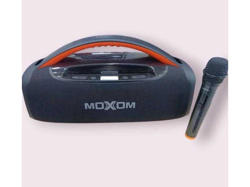 MOXOM ZVUČNIK BLUETOOTH MX-SK106 SA DVA MIKROFONA CRNI