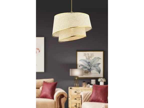 Opviq Visilica Barette Hazeran Cream, Gold