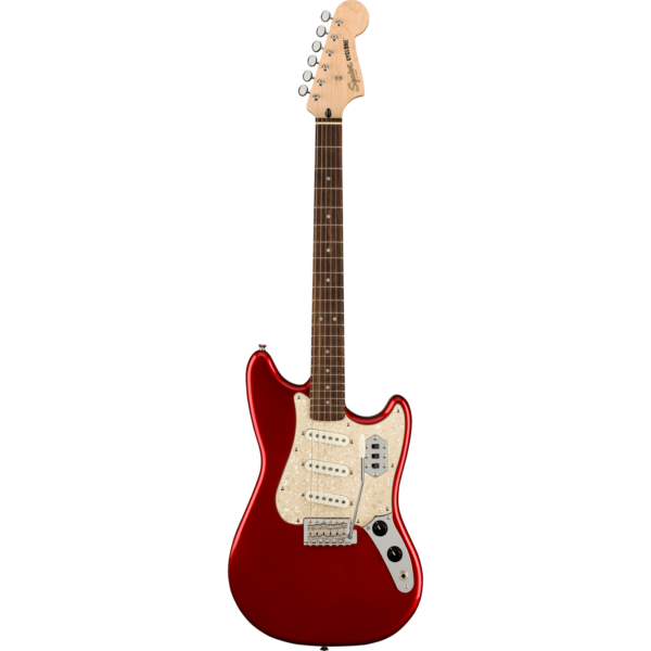 SQUIER by FENDER Paranormal Cyclone® LRL Pearloid Pickguard Candy Apple Red Električna gitara