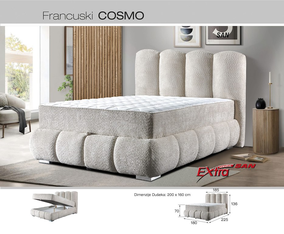 Francuski ležaj Cosmo