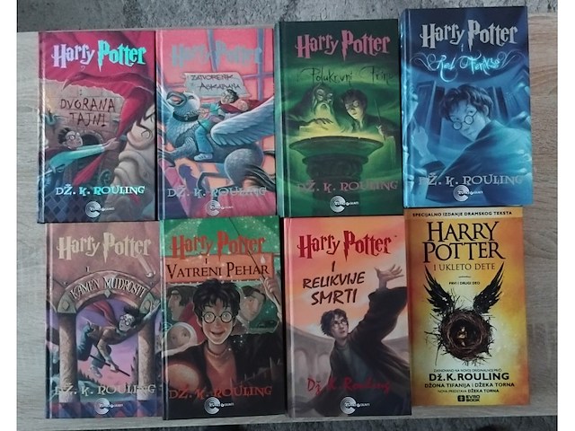 Harry Potter/ Hari Poter komplet 1-8 - Dž. K. Rouling