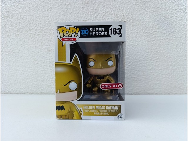 FUNKO 163 - Golden Midas Batman - TARGET