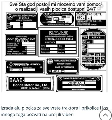 Ekstra aluminijum plocice za sve sta treba