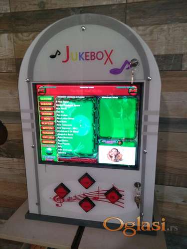 juke box - džuboks - nov - sa aceptorom