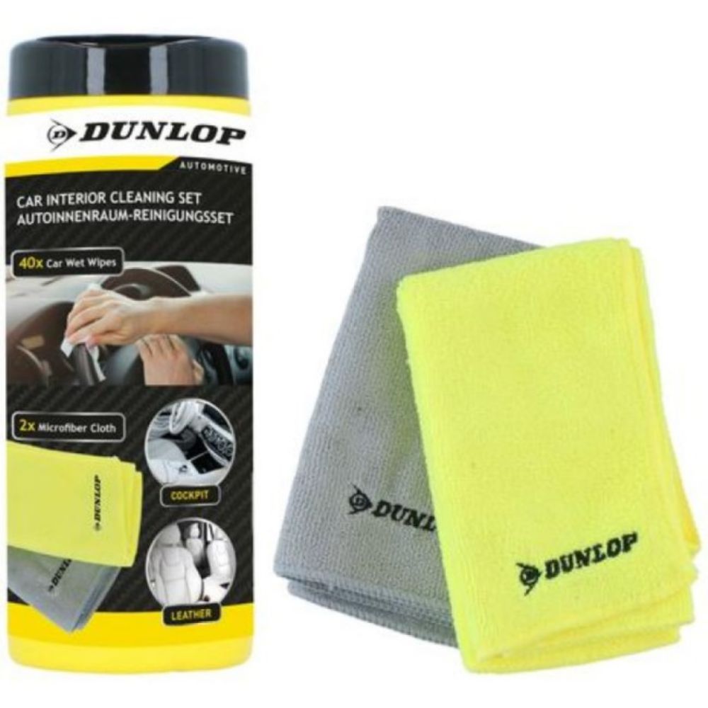 Set za čišćenje auto enterijera 3/1 dunlop