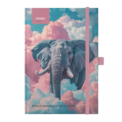 Notes - B5, Animals, Elephant, 96 lista