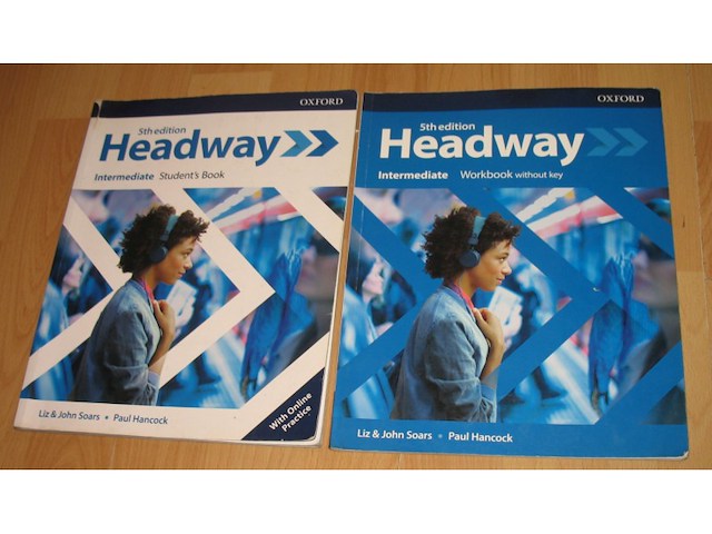 HEADWAY INTERMEDIATE 5TH ED. UDZBENIK + RADNA SVESKA