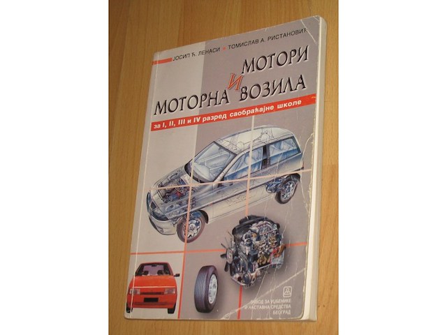 MOTORI I MOTORNA VOZILA 1/2/3/4 ZAVOD KB 22433 LENASI