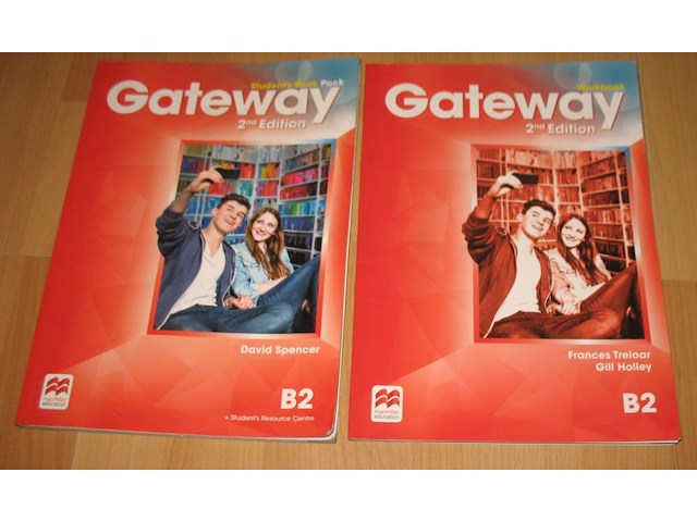 GATEWAY B2 SECOND EDITION komplet UDZBENIK I RADNA