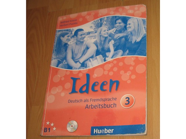 IDEEN 3 RADNA SVESKA + 2 CDa