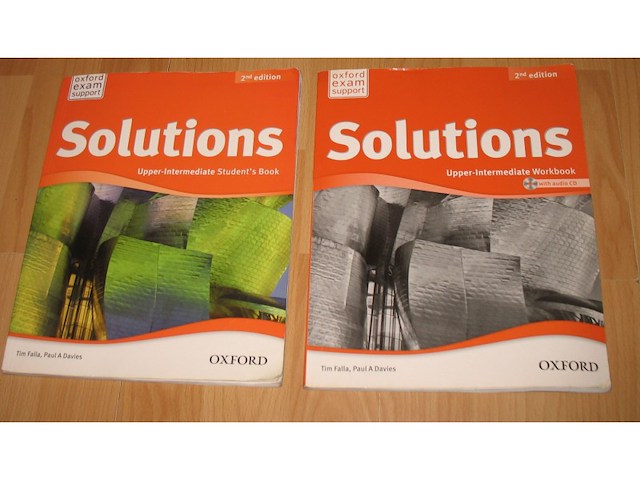 SOLUTIONS UPPER INTERMEDIATE 2nd edition UDZBENIK+RADNA