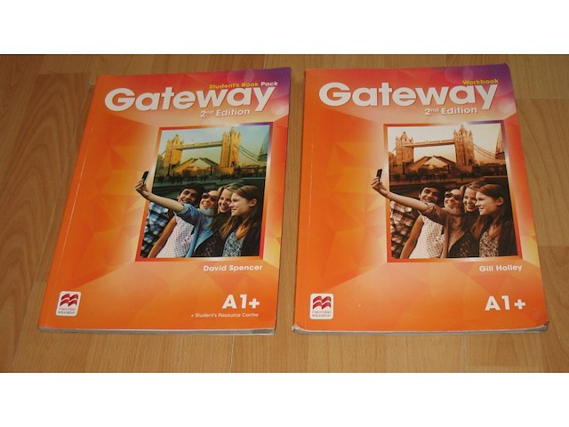 GATEWAY A1 UDZBENIK + RADNA SVESKA SECOND EDITION