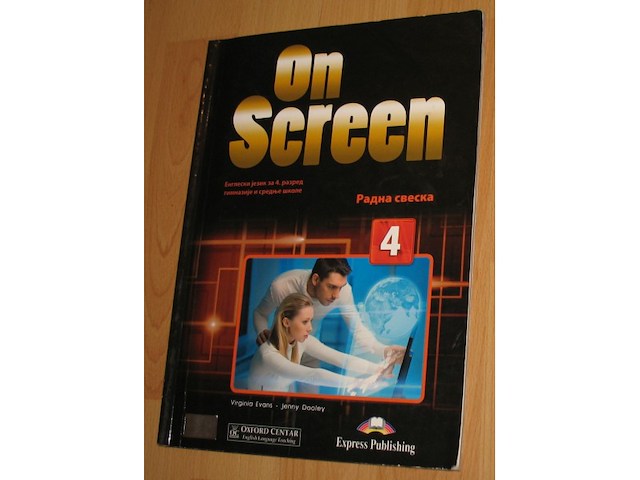 ON SCREEN 4 RADNA SVESKA