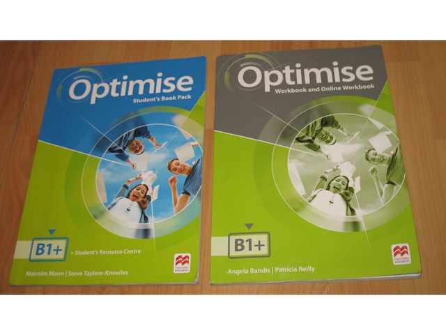 OPTIMISE B1+ UDZBENIK + RADNA SVESKA
