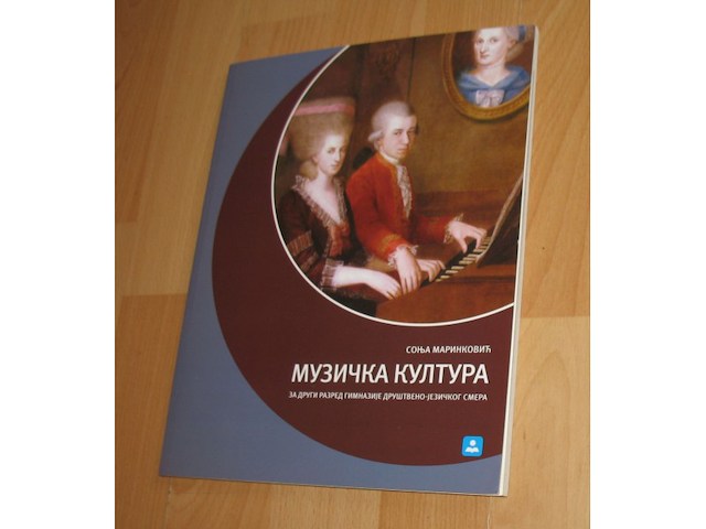MUZICKA KULTURA 2 NOVO ZAVOD KB 22811 GIMNAZIJE