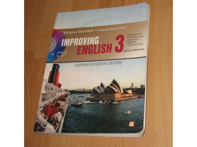 IMPROVING ENGLISH 3 ZAVOD KB 23030 Udzbenik sa radnom