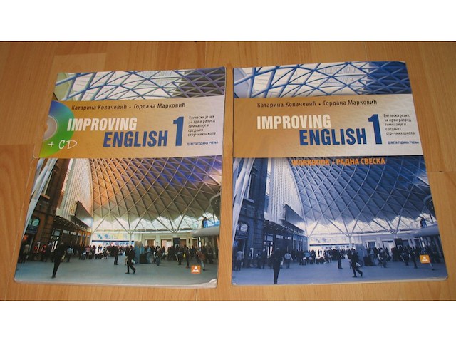 IMPROVING ENGLISH 1 UDZBENIK + RADNA SVESKA ZAVOD