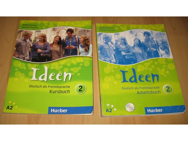IDEEN 2 UDZBENIK + RADNA SVESKA